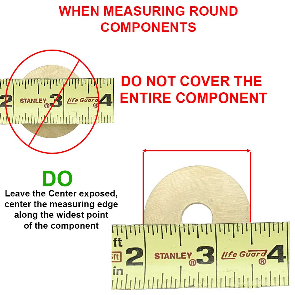 How To Properly Measure Components – Grand Brass Lamp Parts, LLC.